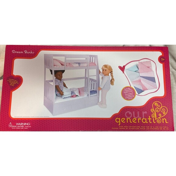 Our Generation | Toys | Our Generation Dream Bunks For Kids Doll ...